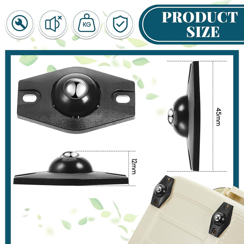 Heavy Duty 360° Rotating Moving Wheels – AtomCart