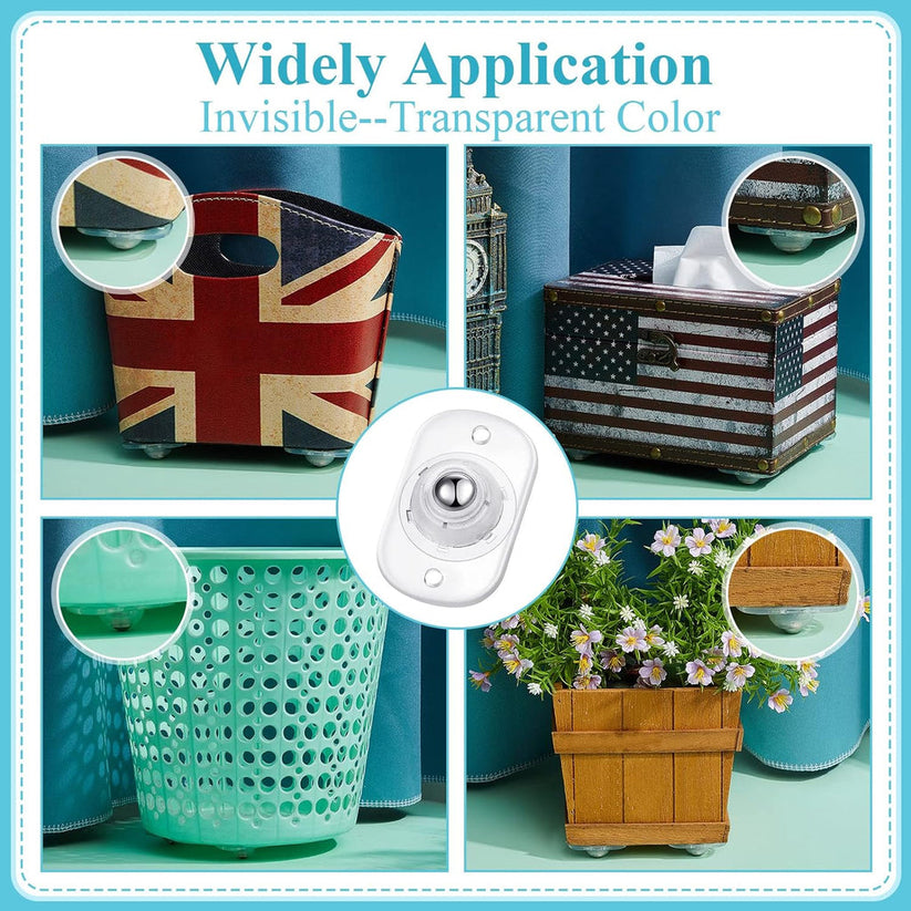 Heavy Duty 360° Rotating Moving Wheels – AtomCart